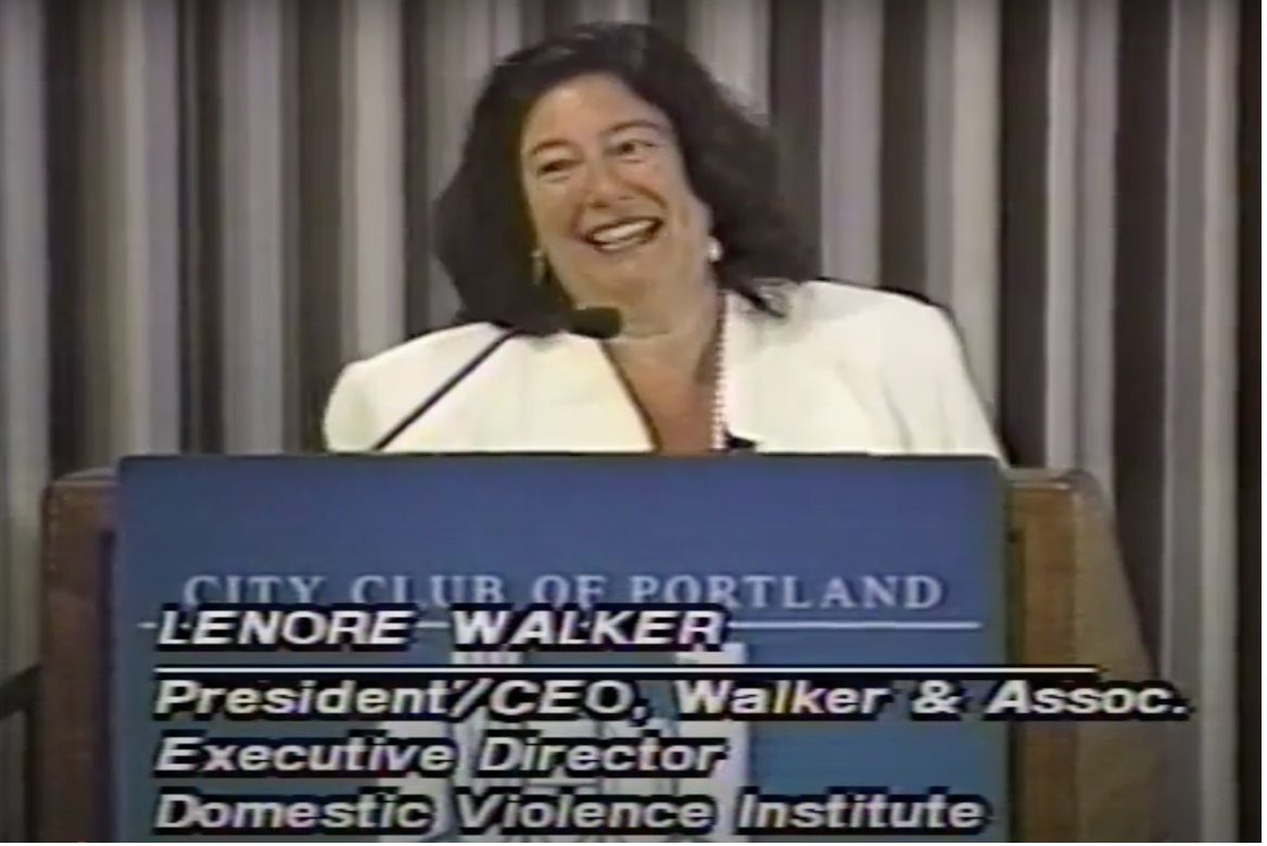 The Cycle of Violence | Dr. Lenore E. Walker